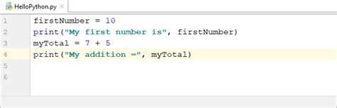 Python Comments More On Number Variables