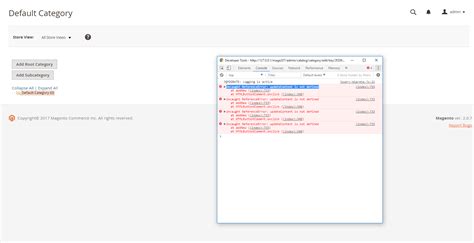 Magento Magento Category Page Error Uncaught Referenceerror