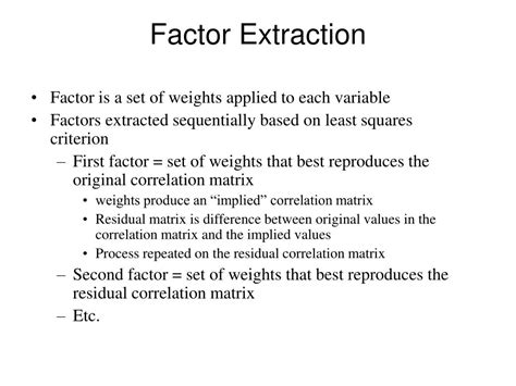Ppt Exploratory Factor Analysis Powerpoint Presentation Free