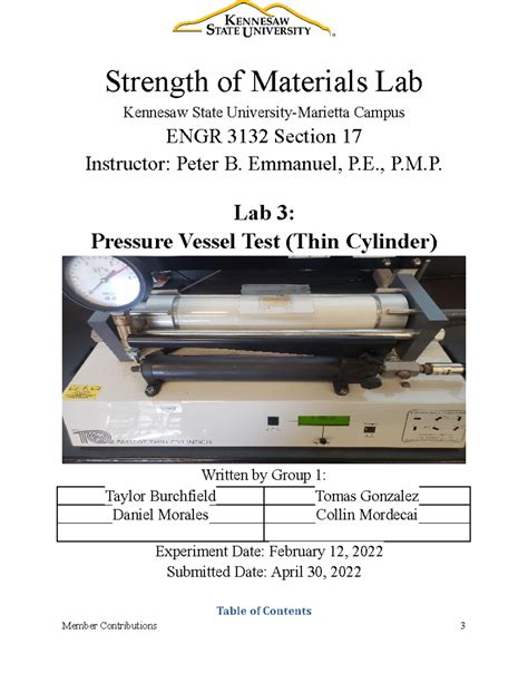 Lab 3 Report This Lab Used A Cylinder That Has A Diameterthickness