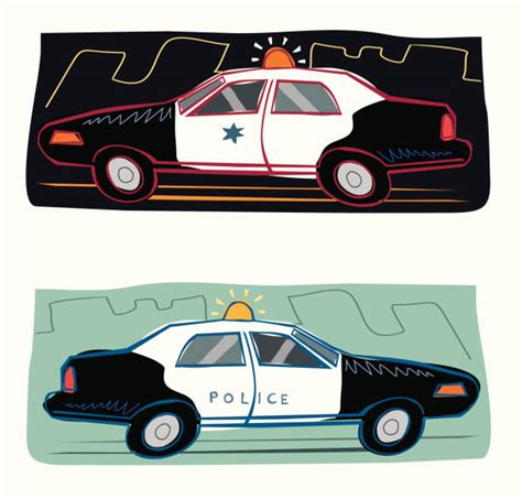 Best Police Car Chase Illustrations Royalty Free Vector Graphics