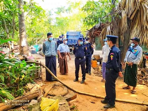 စစ်ကိုင်းတိုင်းဒေသကြီး ရေဦးမြို့နယ်တွင် မီးဘေးကြိုတင်ကာကွယ်နိုင်ရေး တစ်အိမ် တက်ဆင်း စစ်ဆေးခြင်းန