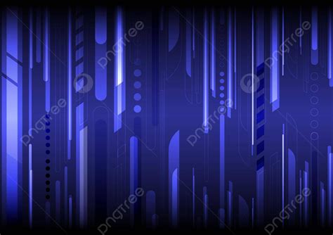 Technology Inspired Vector Background With Blue Overlay And Abstract Toptobottom Lines Vector