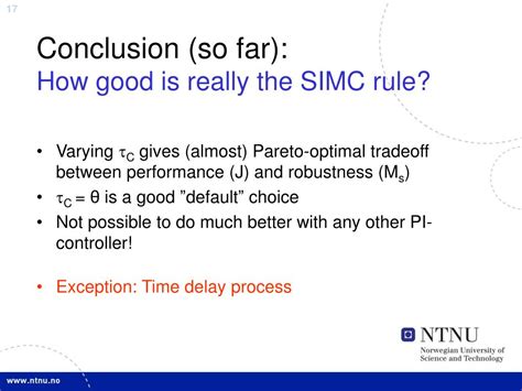 Ppt The Improved Simc Method For Pi Controller Tuning Powerpoint