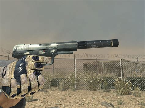 Image Five Seven Silencer 3rd Person Mw3  Call Of Duty Wiki Fandom Powered By Wikia
