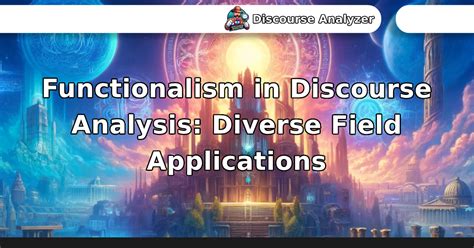 Functionalism In Discourse Analysis Diverse Field Applications Interactive Article