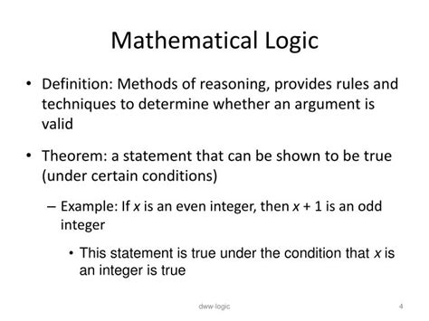 Ppt Mathematical Logic Powerpoint Presentation Id5028359