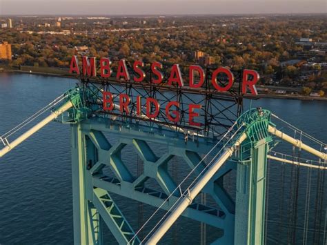 The Ambassador Bridge Rdetroit