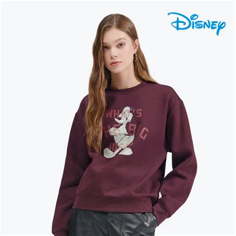 핫딜 디즈니골프 여성 캐릭터 도날드덕 기모 맨투맨 Hl4lts091 딜팡 골프용품 전문쇼핑몰