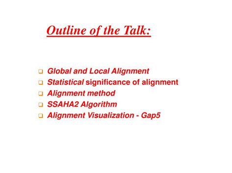 PPT Next Gen Sequence Alignment And Applications PowerPoint Presentation ID