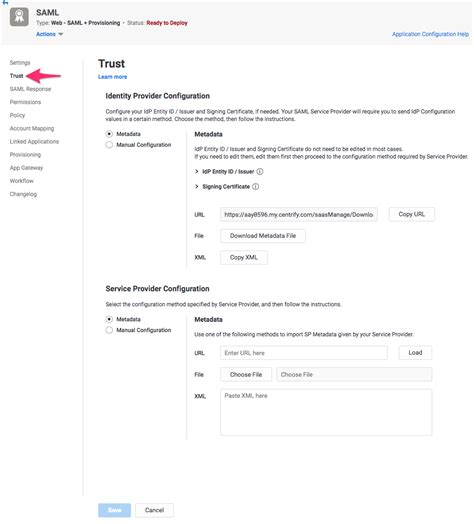 Configuring Single Sign On Sso Using Centrify