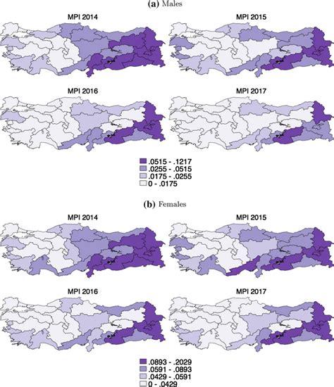 Decomposition Analysis Spatial Distribution Of Mpi By Gender Notes