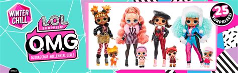 LOL Surprise OMG Winter Chill Big Wig Doll Model & Madame Queen Doll ...