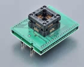 DIL48 QFP64 1 ZIF TMS320 1 Programming Programmer Adapter Socket Converter Package QFP64 Elnec