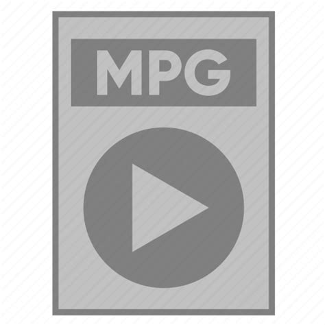 Document Extension File Filetype Format Mpg Type Icon Download On Iconfinder