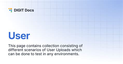 User Digit Docs