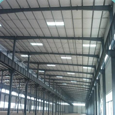 China Manufacturer Warehouse Structure Wind Resistant Large Span Steel