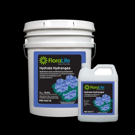 New Floralife Hydrate Hydrangea Formulated To Hydrate And Condition