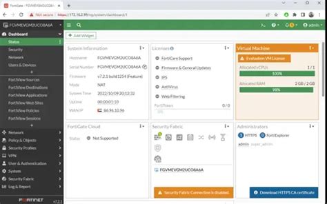 Deploy And Configure Fortigate VM Series Firewall