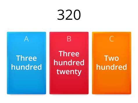 Reading 3 Digit Numbers Word Form Quiz