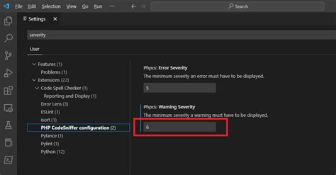 Vscode の Phpcs で Line Exceeds 120 Characters が表示され続けて邪魔なので消したい