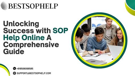 Unlocking Success With Sop Help Online A Comprehensive Guide By Daisy Jones Medium