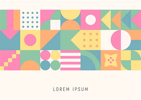 유토이미지 자유로운 추상 도형 드로잉의 귀여운 패턴 모음