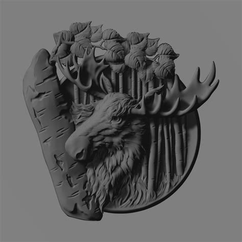 Stl File Deer Stl Cnc Design 🦌 ・3d Printing Model To Download・cults