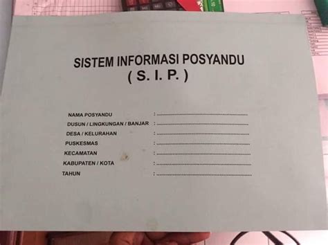 Buku Sistem Informasi Posyandu Sip
