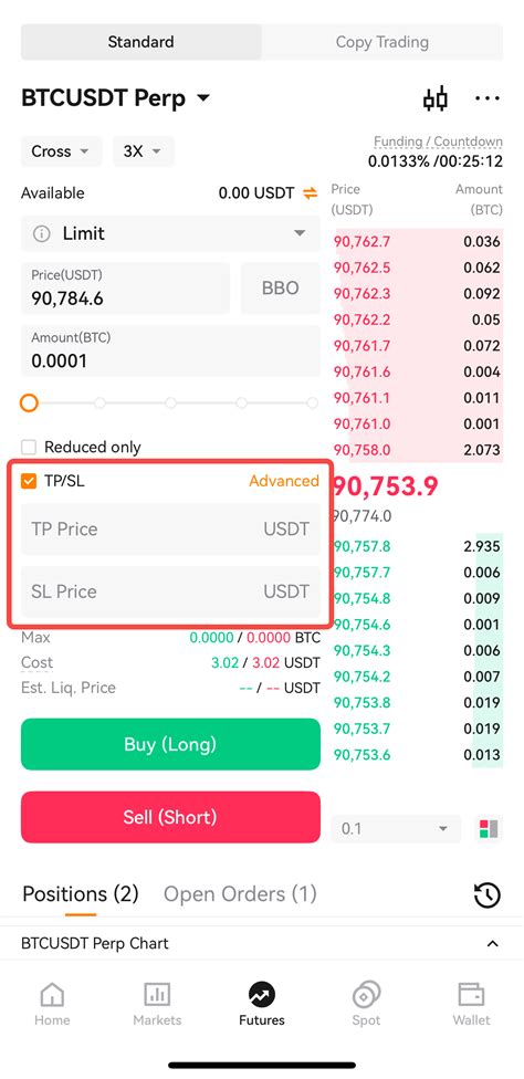 how to set up take profit and stop loss in futures trading help center