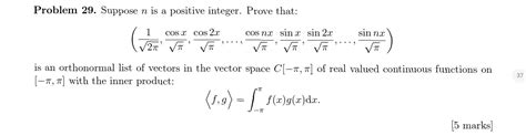 Solved Problem Suppose N Is A Positive Integer Prove Chegg
