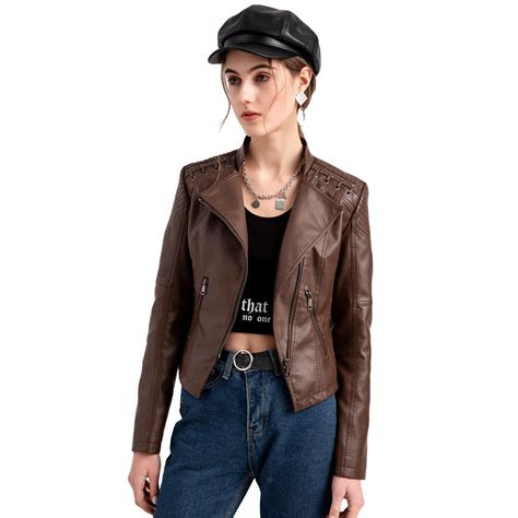 Cropped Flannel Plaid Shacket Shirts Button Down Jackets Zeagoo