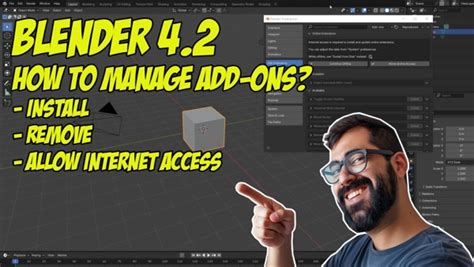 Blender 4 2 How To Install Remove And Update Add Ons • Blender 3d