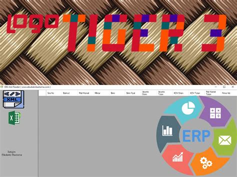 Logo xml Çıktıları Okuma ve Excel Çıktısı Alma Ebubekir Bastama