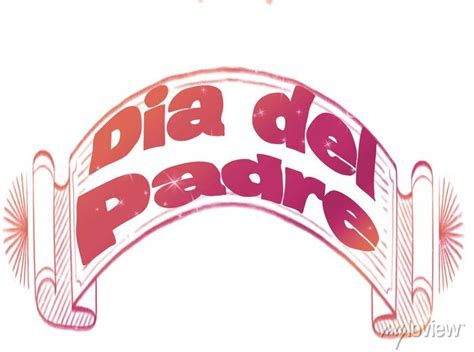 Dia Del Padre Fathers Day Quote Espagnol Written Red Posters For The Wall • Posters