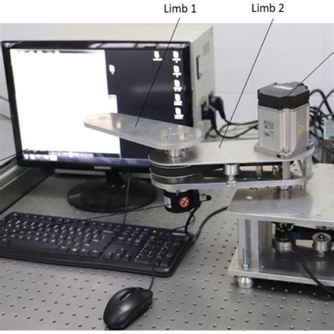 Experiment Platform Of Robot Manipulator With Two Link Download Scientific Diagram