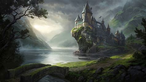 Hogwarts Legacy Animated Wallpaper Harry Potter Castle Concept Art