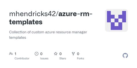 Github Mhendricks42azure Rm Templates Collection Of Custom Azure