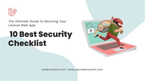 securing your laravel web app 10 best security checklist coder s coach
