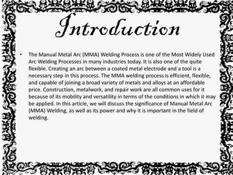 Ppt Welding Using Metal Arc Generators Mma Or Electrode Welding