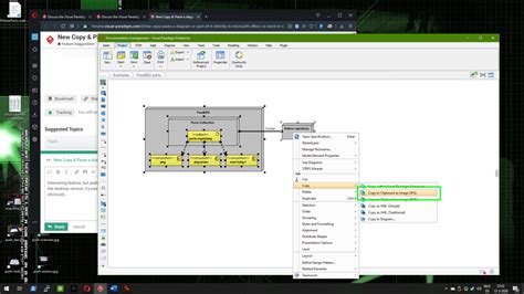 New Copy And Paste A Diagram Or Part Of It Directly To Microsoft Office Ie Word In Visual