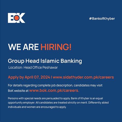 Qamar Zahoor On Linkedin Jobs Job Bankingjob Islamicbankjobs Career Careerinbank