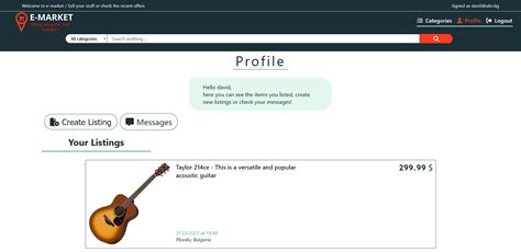 GitHub Stsp React Emarket E Commerce Shop With React