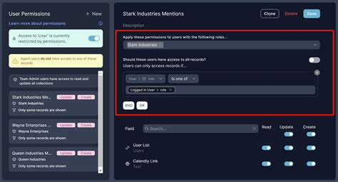 Comment Tagging Should Respect User Table Permissions Feature Requests Noloco