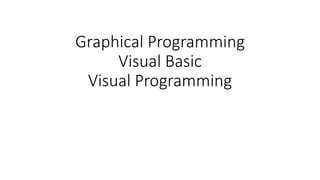 Visual Programming Lecture Pptx