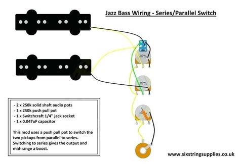Fender Jazz Bass Special Wiring Diagram