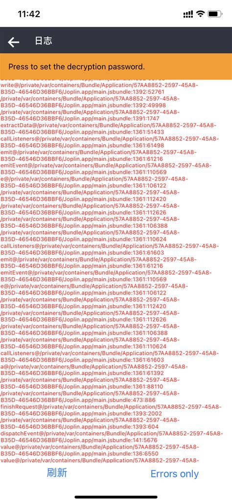 Aws S3 Synchronisation Error On Ios Deivce Support Joplin Forum