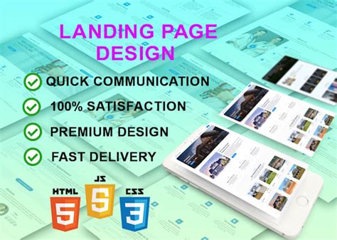 Build Landing Page Using Html Css And Javascript By Maruf456 Fiverr