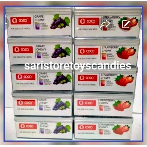 Coco Chewy Milk Candy Pcs Shopee Philippines