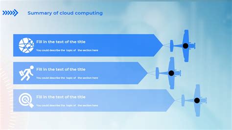 Blue Technology Sense Cloud Computing Big Data Internet Technology Ppt Template Google Slide And